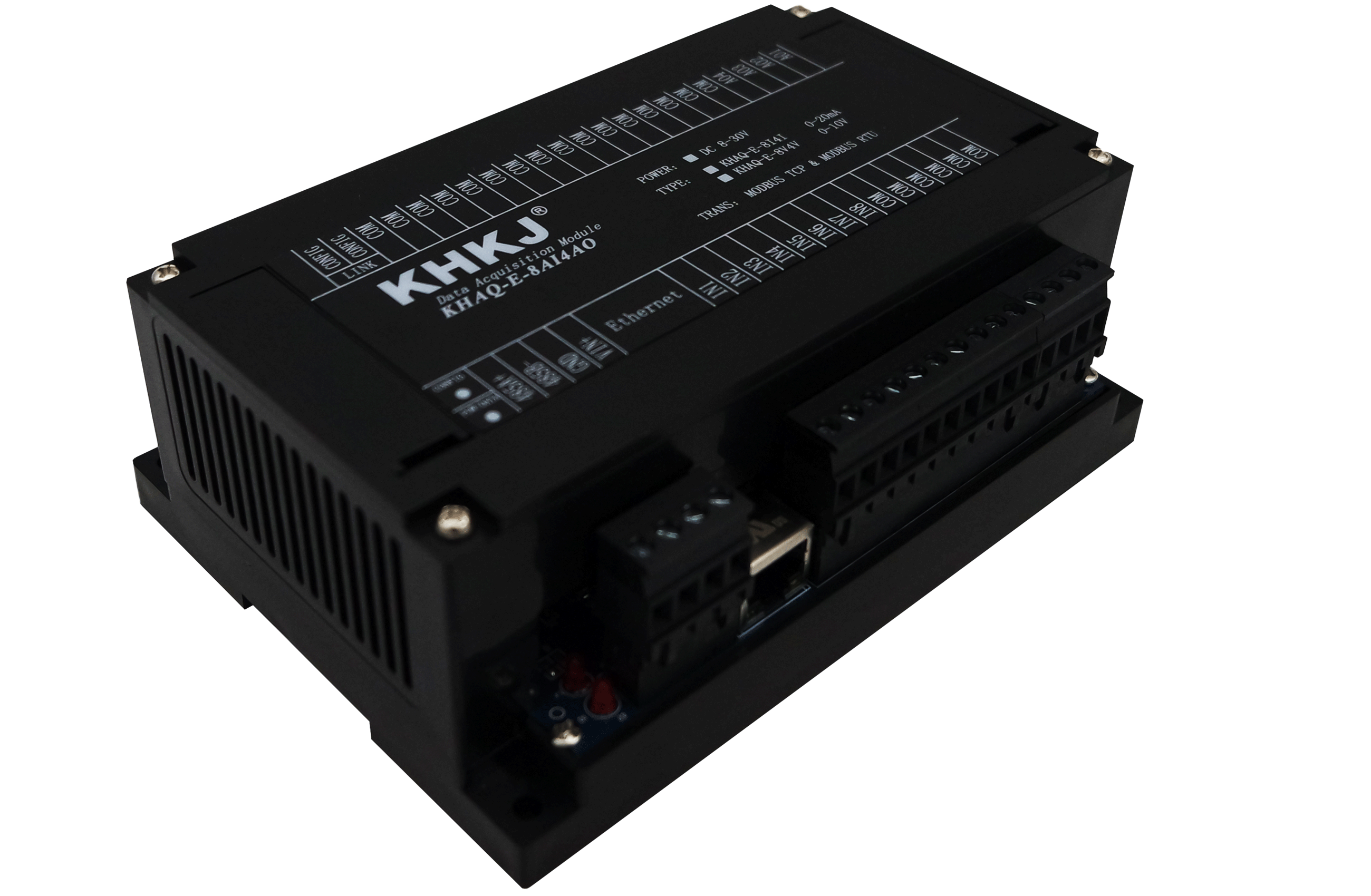以太网8路AI+4路AO-KHKJ鲲航官方网站|模拟量采集模块|热电阻PT100采集模块|交流电流采集模块|开关量采集模块|模拟量输出模块 ...